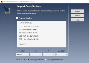 Importing Cross-Sections – Learn Channel Studio