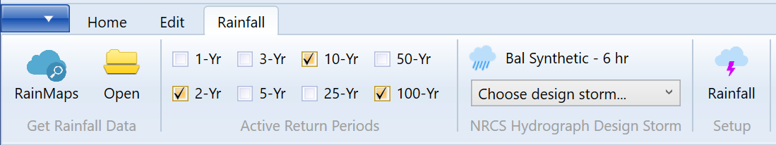 Choose Design Storm, Return Periods and Enter Precipitation – Learn ...