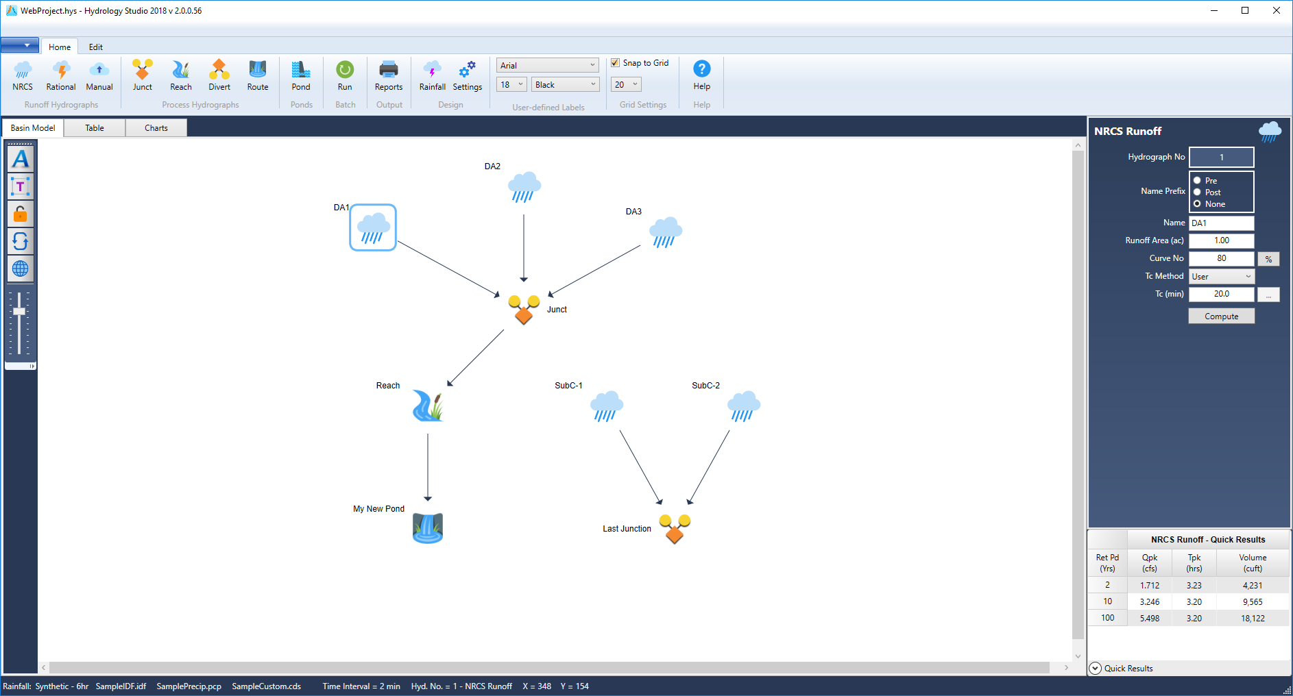 Your Primary Workflow – Learn Hydrology Studio