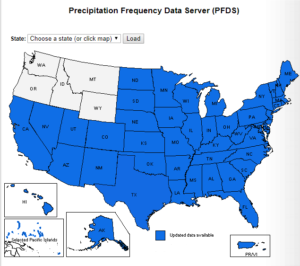 Importing IDF Data from NOAA Atlas 14 – Learn Hydrology Studio