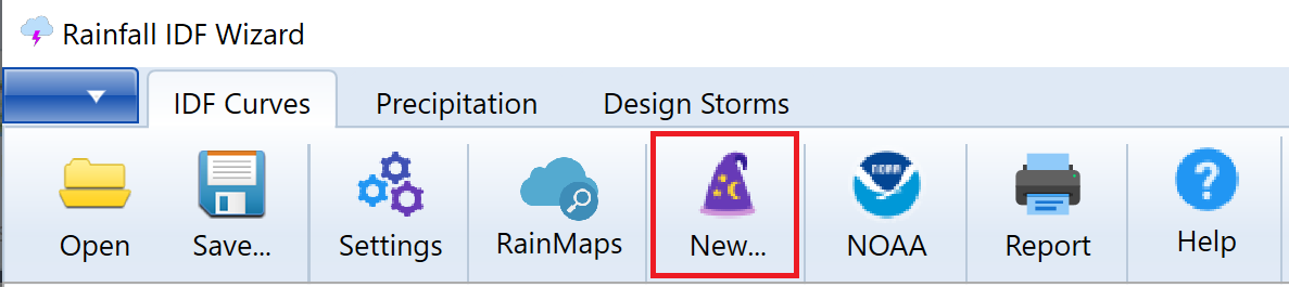 Importing IDF Data from NOAA Atlas 14 – Learn Hydrology Studio