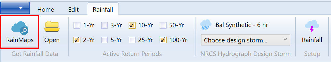 Using RainMaps to Localize Rainfall – Learn Hydrology Studio