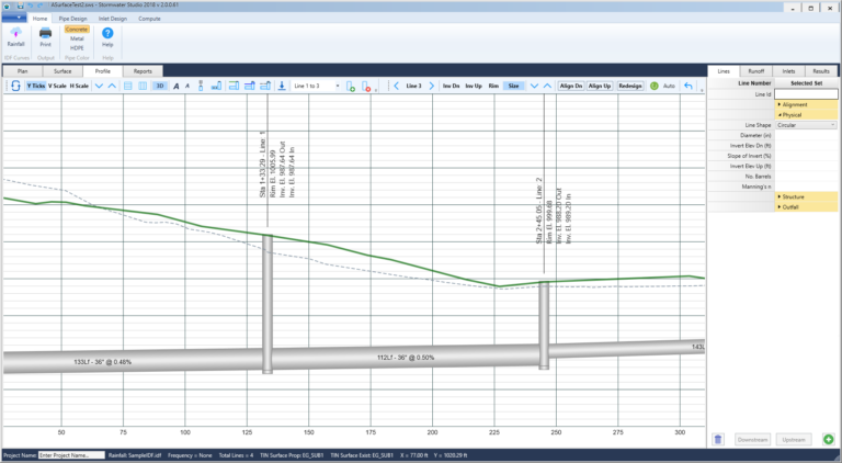 Importing a TIN Surface – Learn Stormwater Studio