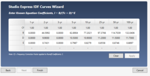 IDF Correction Factors – Learn Studio Express